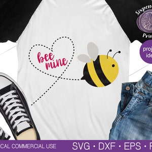 BEE MINE SVG Bee Mine Valentine Svg Be Mine Svg Bumblebee Svg ...