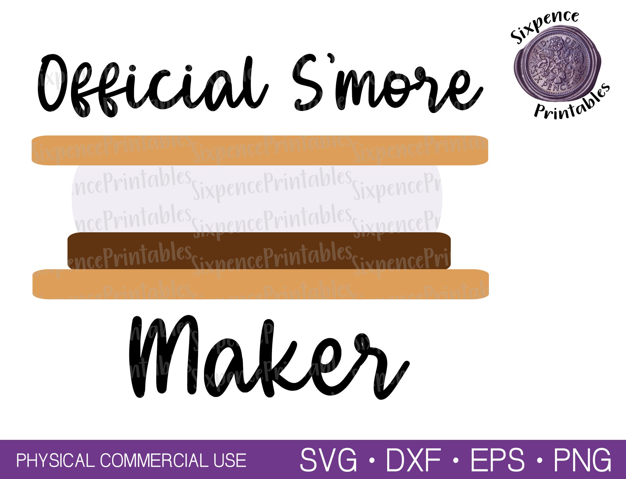 OFFICIAL SMORE MAKER Svg Official Smore Taster Svg Camping - Etsy