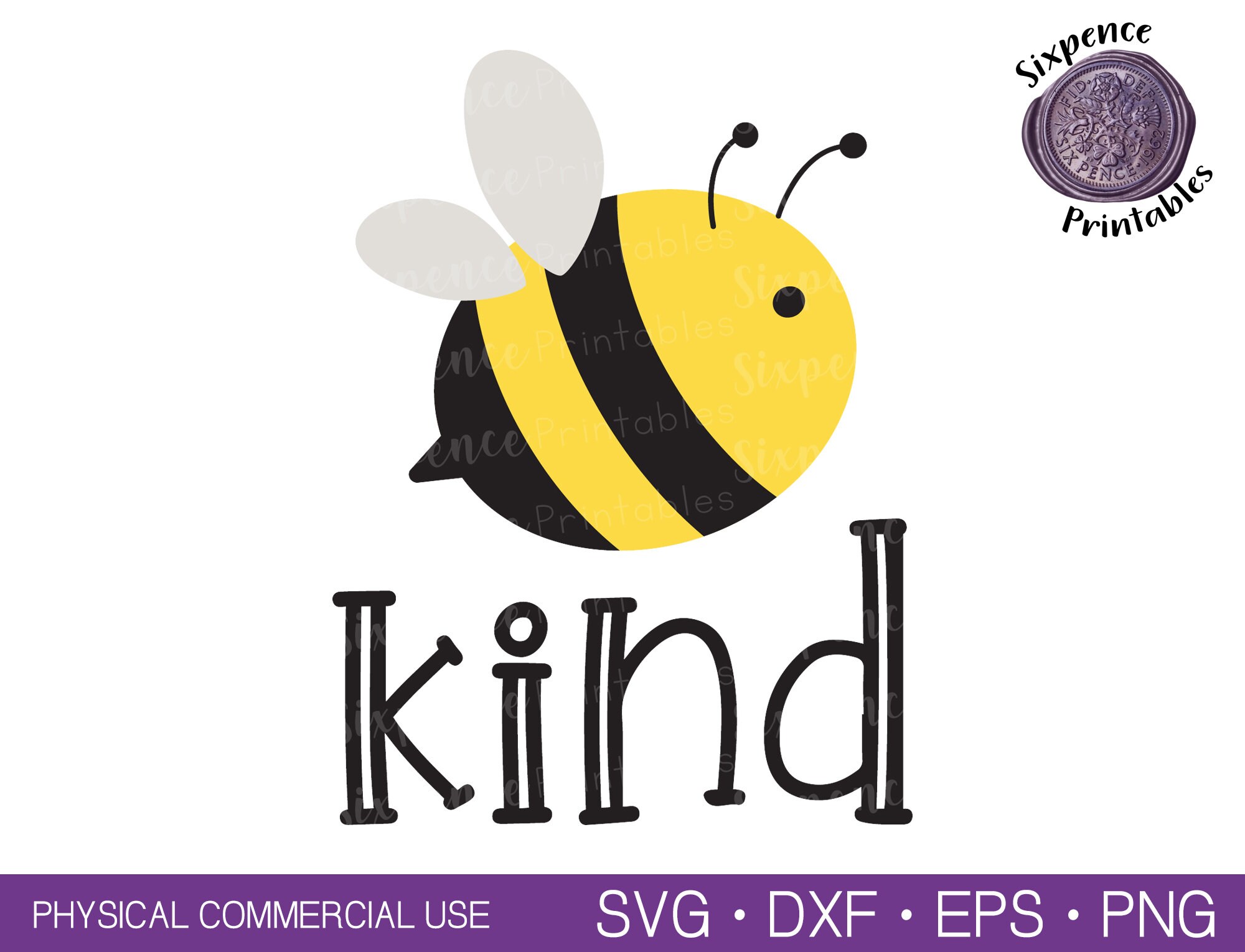 BEE KIND SVG Bee Svg Be Kind Svg Kindness Svg Bee Kind Shirt - Etsy ...