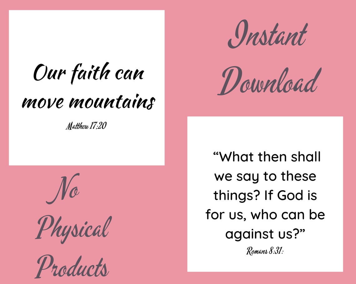 30 Bible Instagram Posts Instagram Quote Posts Motivational | Etsy