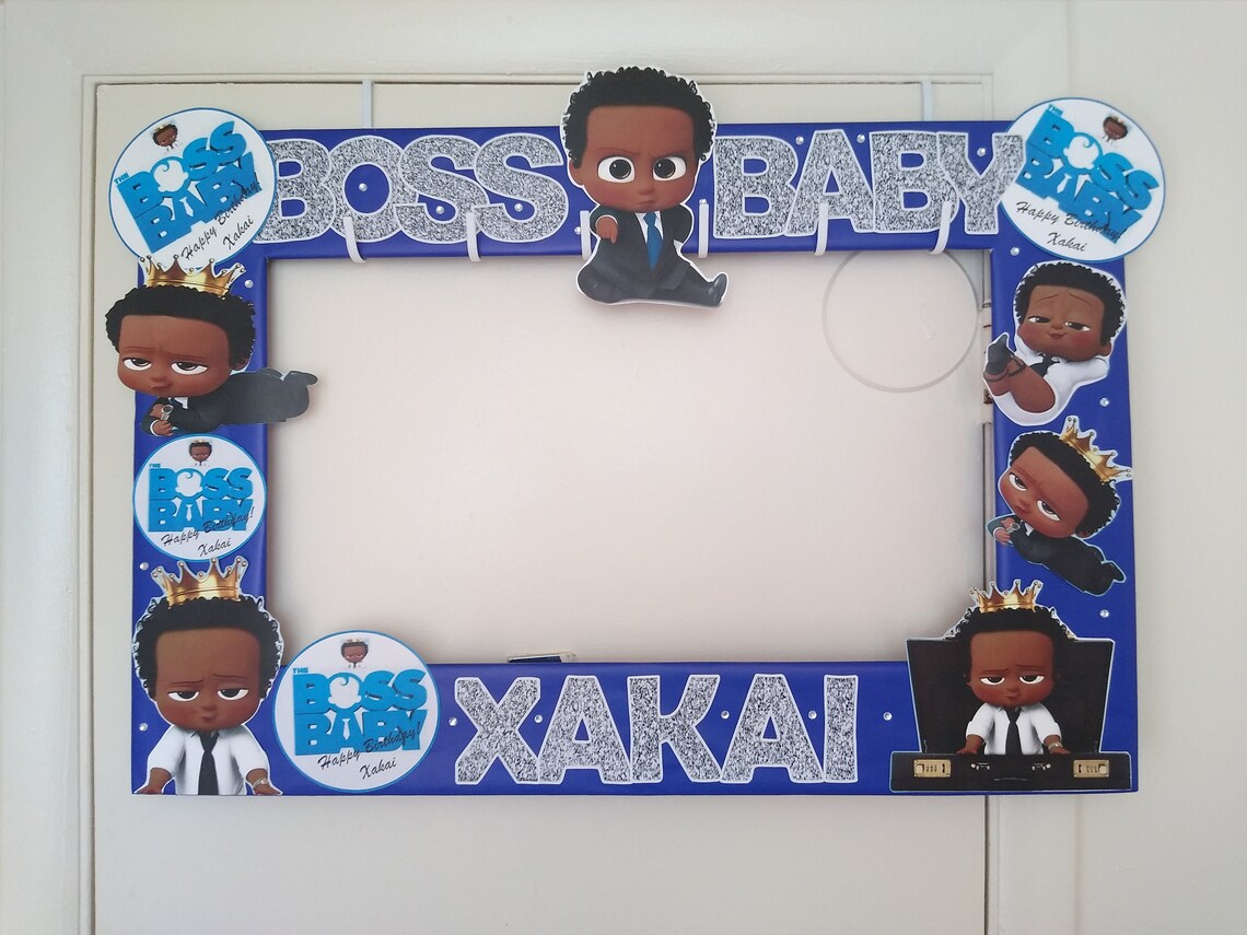 Boss Baby Custom Photo Booth Frame Boy | Etsy