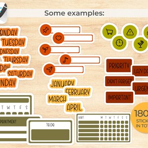 Goodnotes Stickers, Digital Sticker Pack With 1800+ Fall Stickers ...