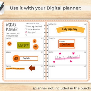 Goodnotes Stickers, Digital Sticker Pack With 1800+ Fall Stickers ...