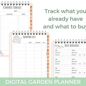 Digital Garden Planner, Goodnotes, Digital Planner, Garden Journal ...