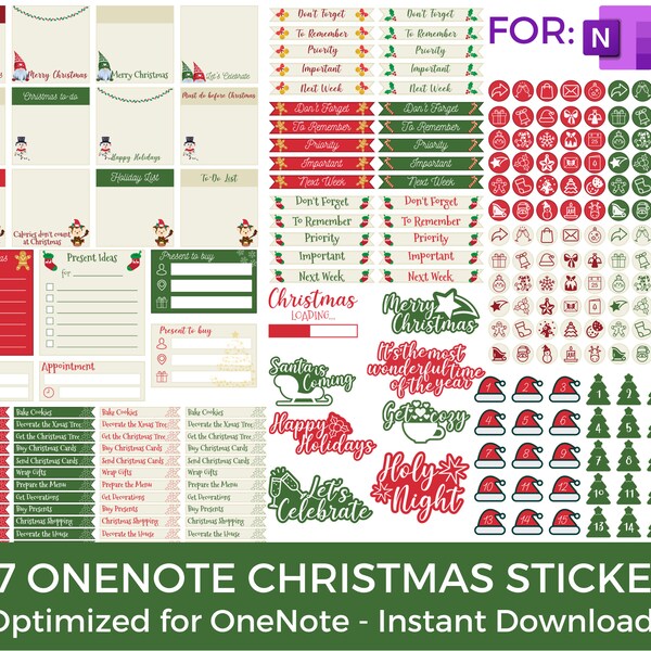 Onenote Stickers, Transparent PNG Sticker Bundle, Pastel Stickers ...