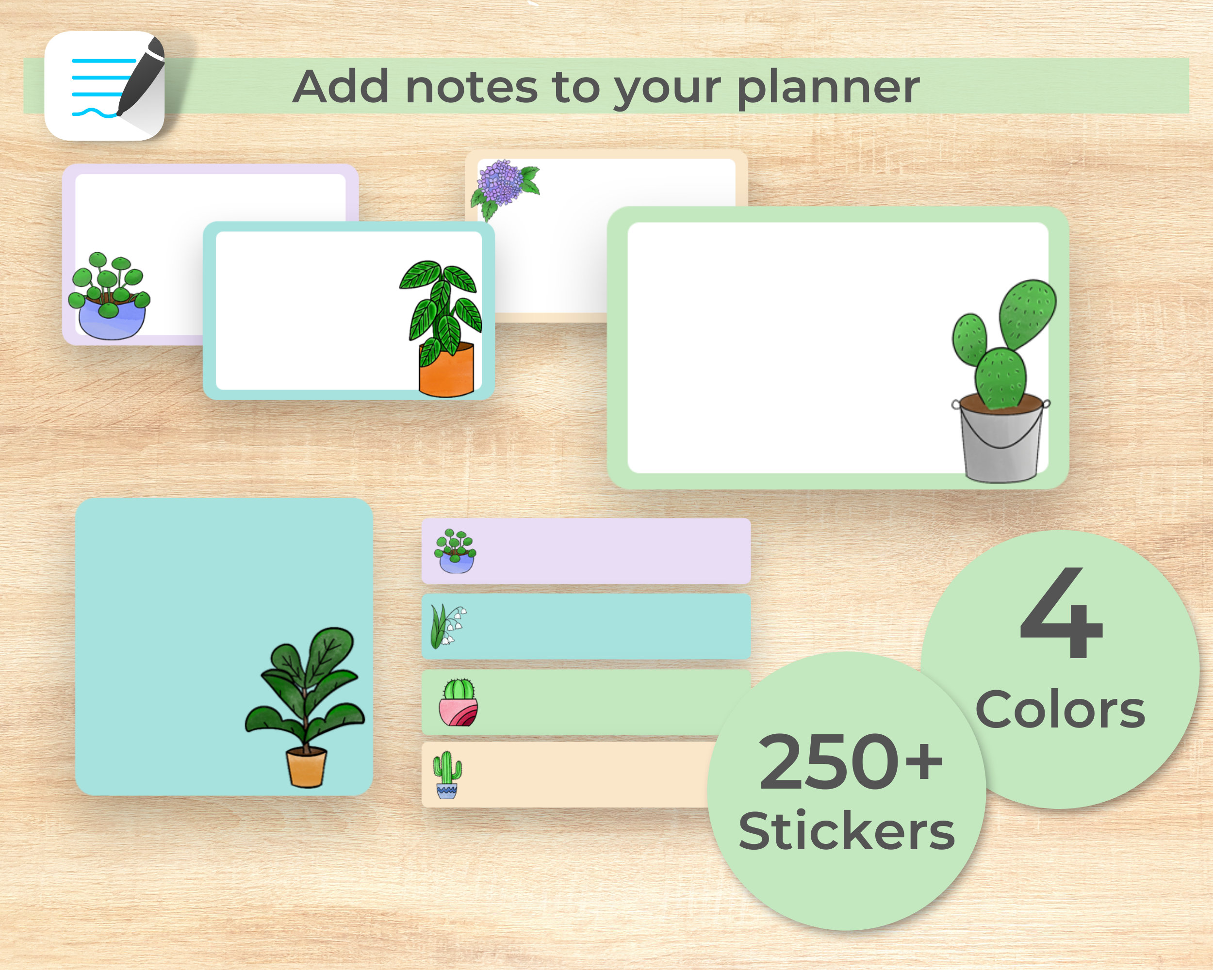 Digital Plant Stickers, Plants Digital Journal Stickers, Goodnotes ...