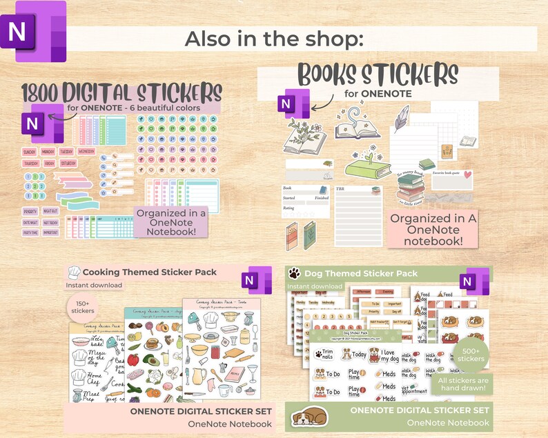 Onenote Stickers, Transparent PNG Sticker Bundle, Fall Stickers ...