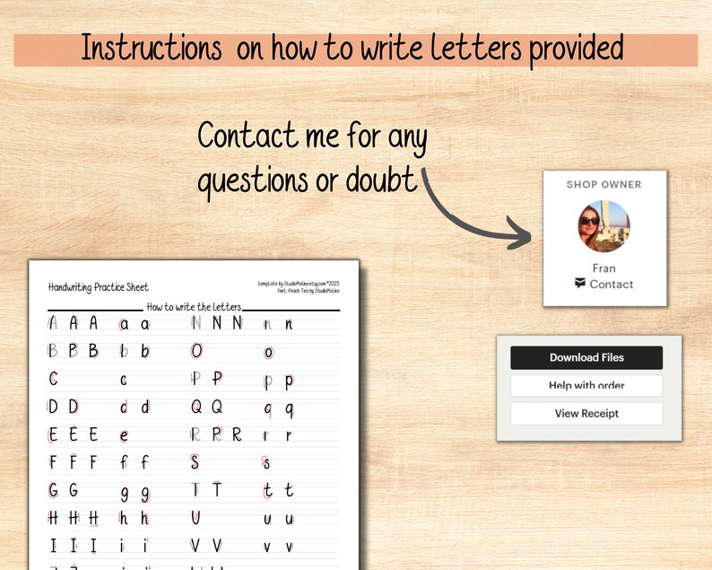 Handwriting Practice Sheets to Practice Calligraphy and Neat ...