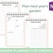 Onenote Garden Planner, Garden Journal, Digital Planner, Digital ...