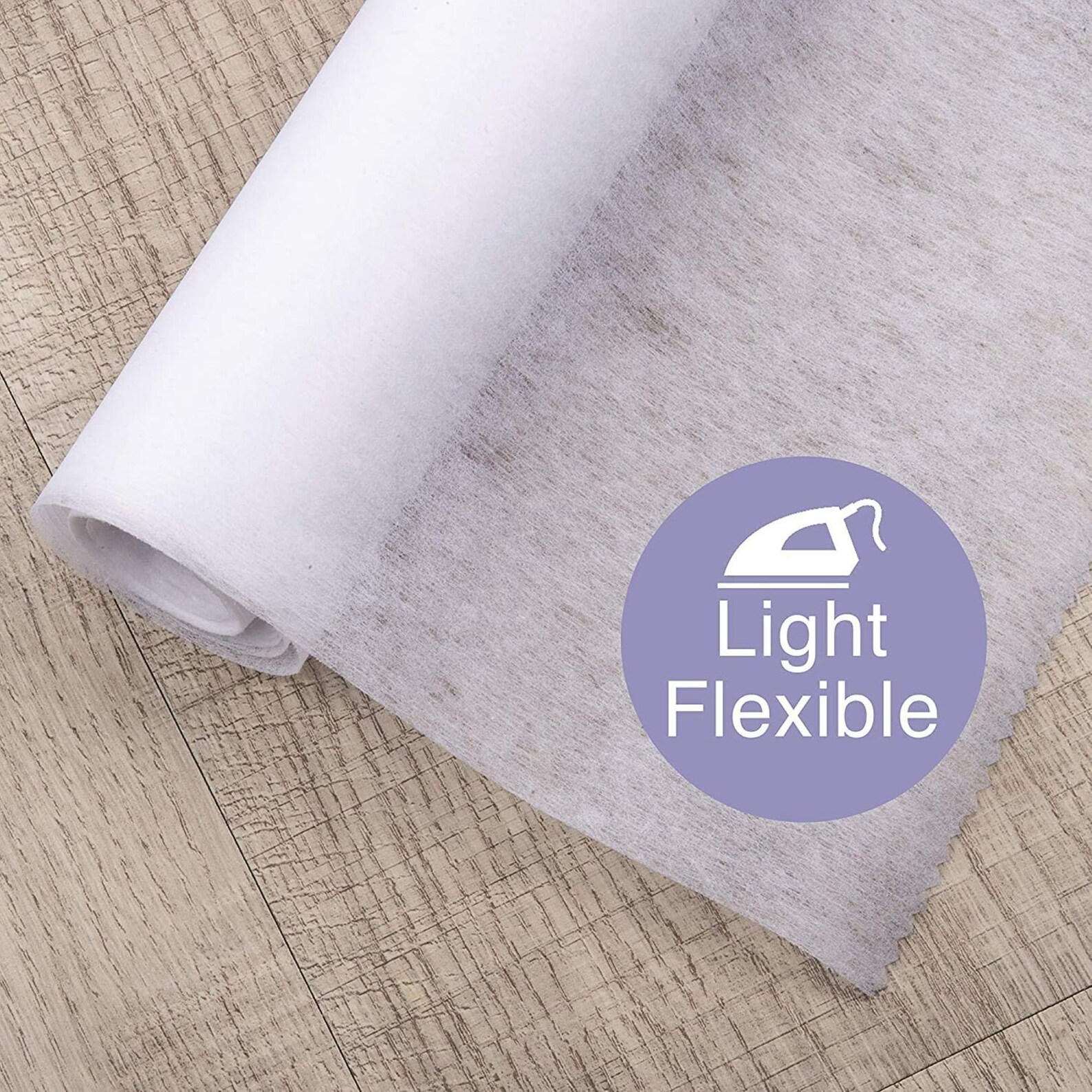 Iron on Interfacing Fusible Fabric Light Weight 75cm Wide | Etsy