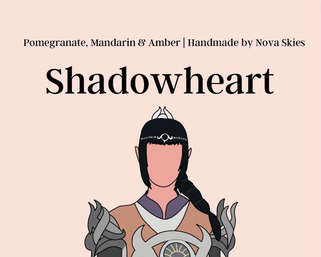 Shadowheart Candle DND Baldurs Gate 3 Fandom Candle - Etsy