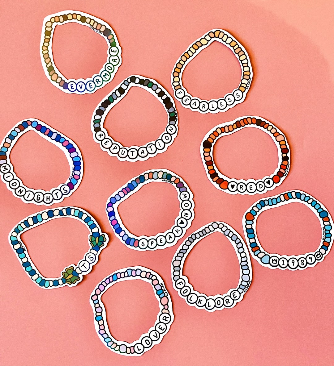 Friendship Bracelets Stickers, Era Tour Stickers, Taylor Swift Stickers ...