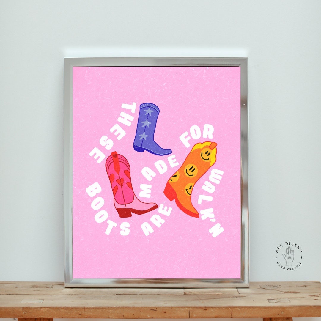 Cowboy Boots Art, Cowgirl Boots Art, Funky Cowboy Boot, These Boots ...