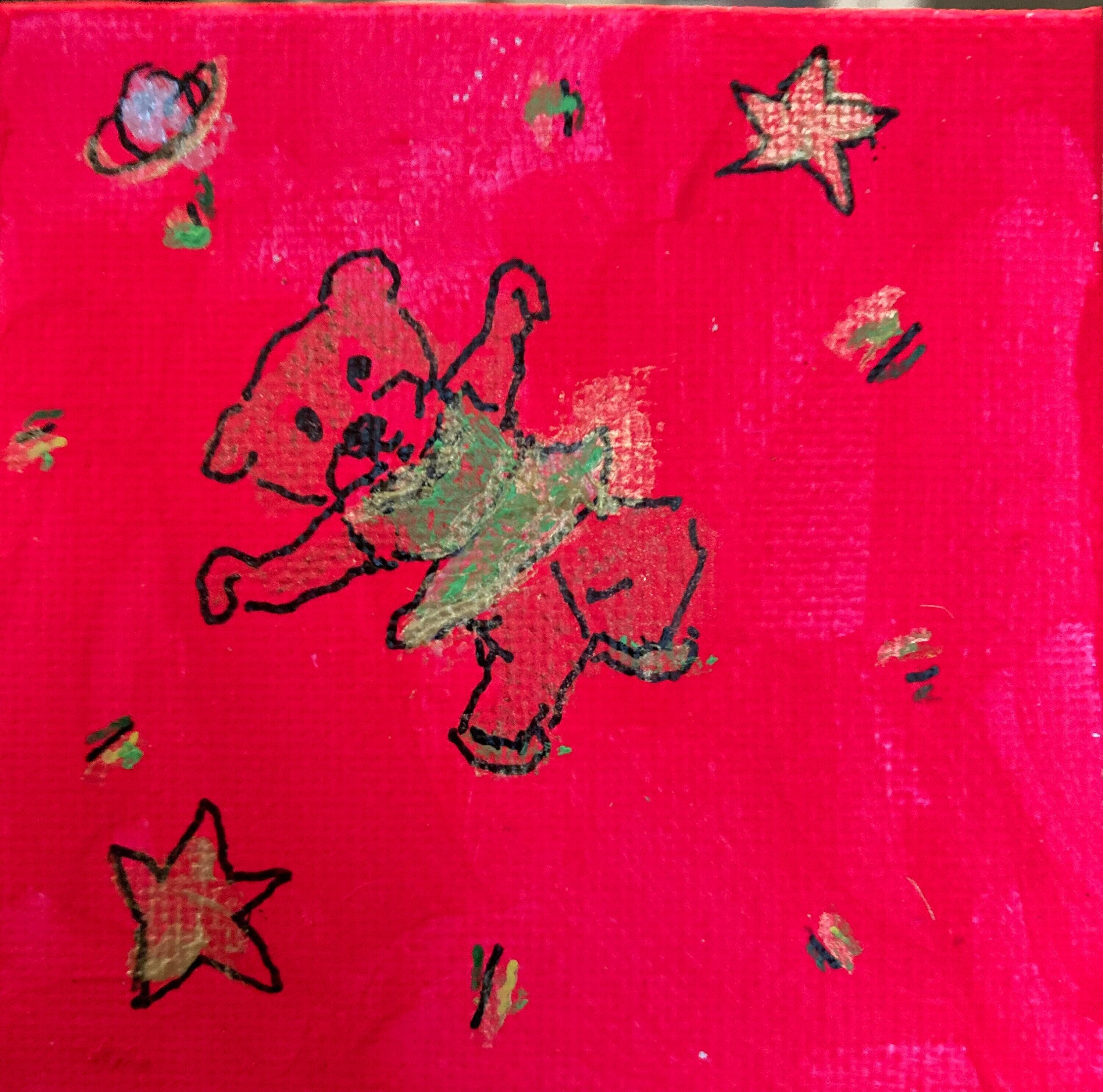 Teddy Bears in Outer Space I - Etsy