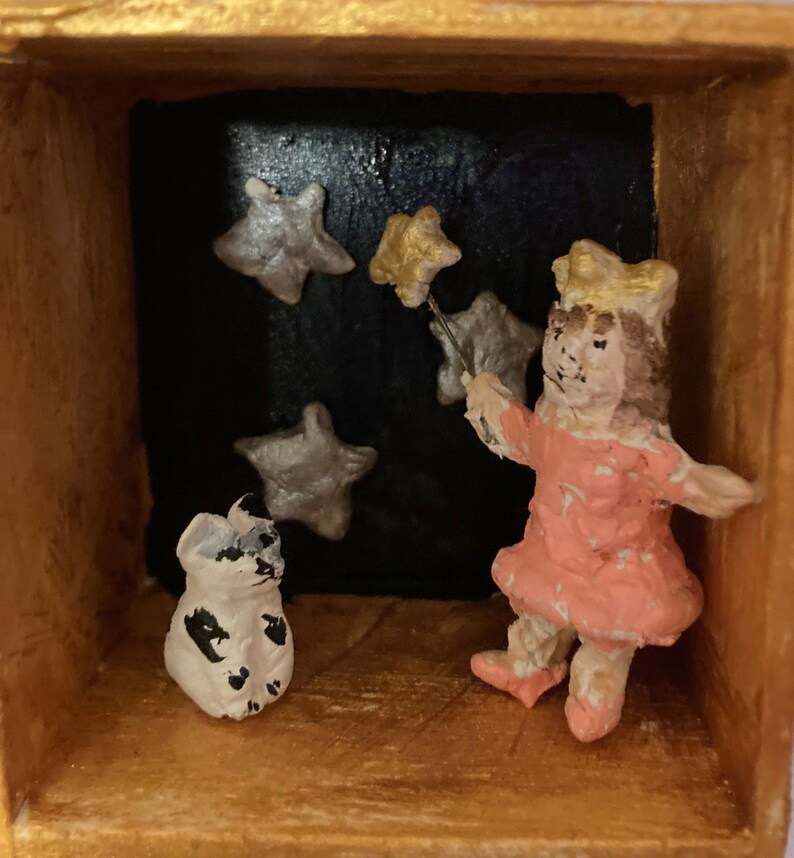 A Magical Journey: Scenes From a Dream Interweaving, Wooden Box With ...