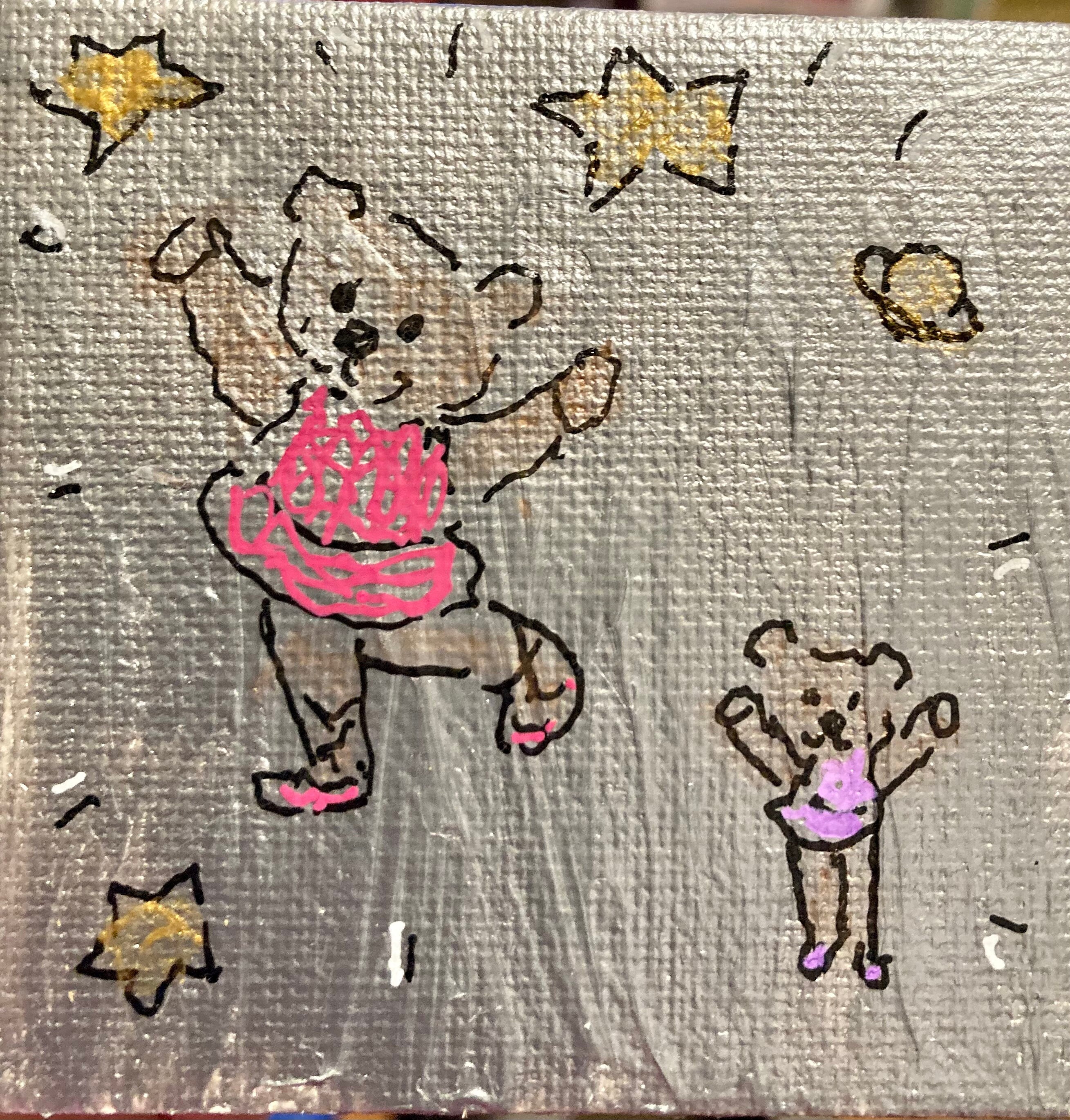 Teddy Bears in Outer Space III - Etsy