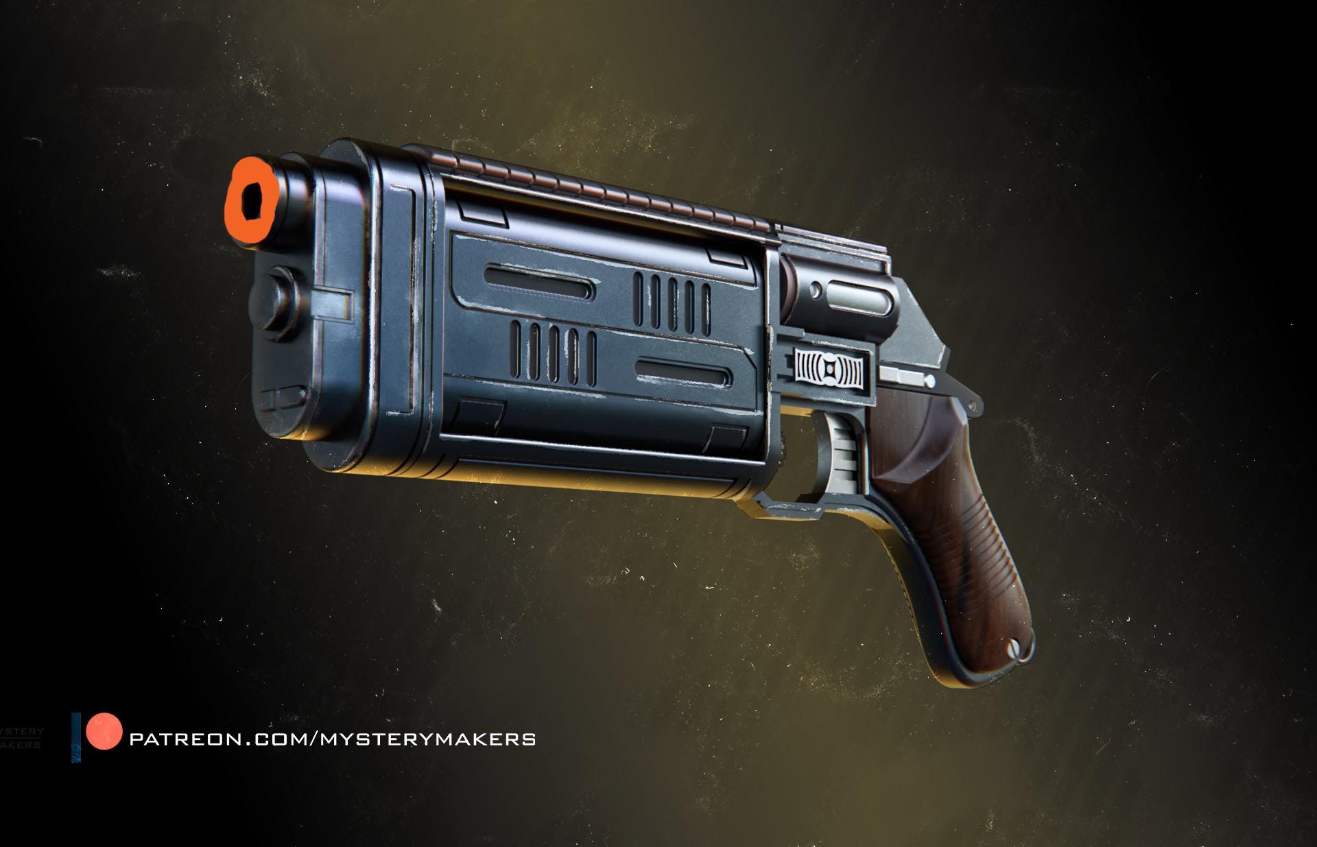 Cassian Andor Bryar Blaster Prop - Etsy