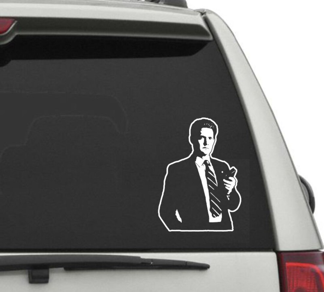 Agent Cooper Vinyl Decal - Etsy
