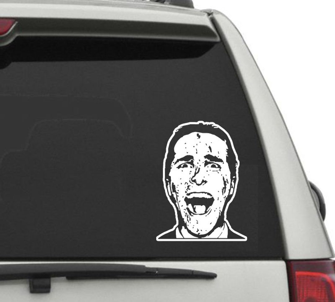 Patrick Bateman Vinyl Decal - Etsy