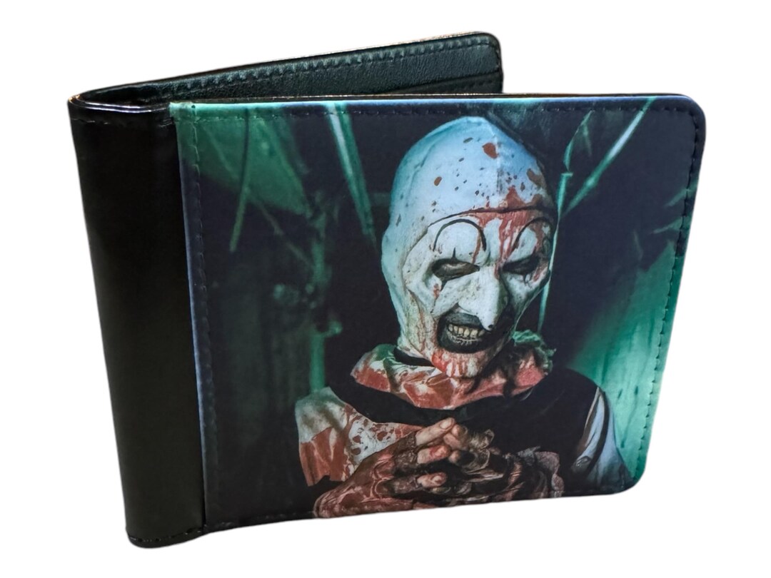 Clown Killer Bifold Wallet - Etsy