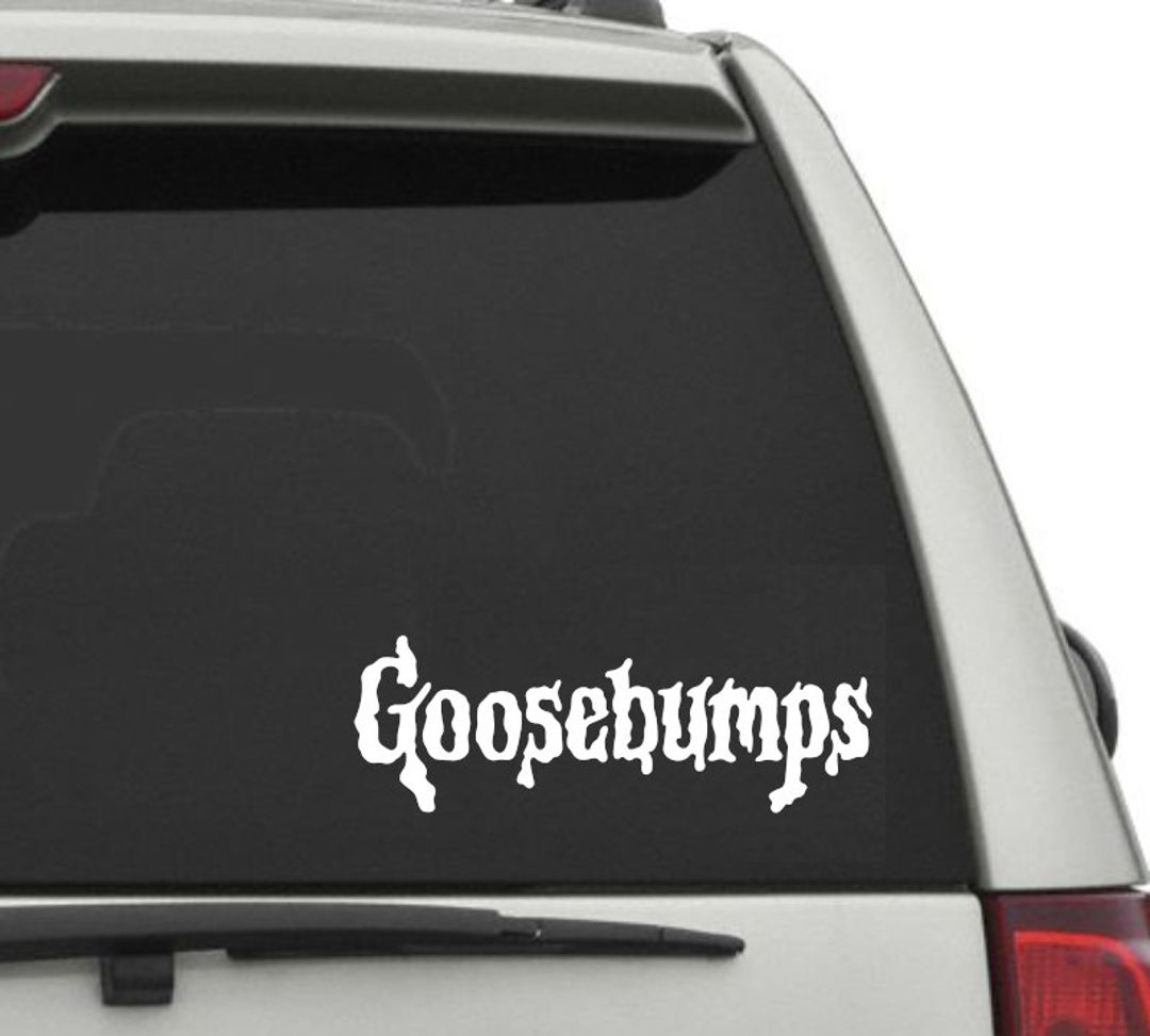 Goosebumps Vinyl Decal - Etsy