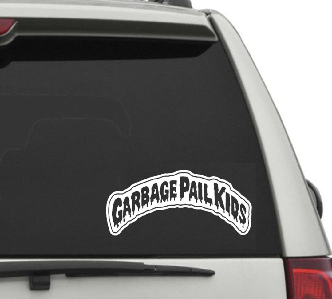 Garbage Pail Logo Vinyl Decal - Etsy