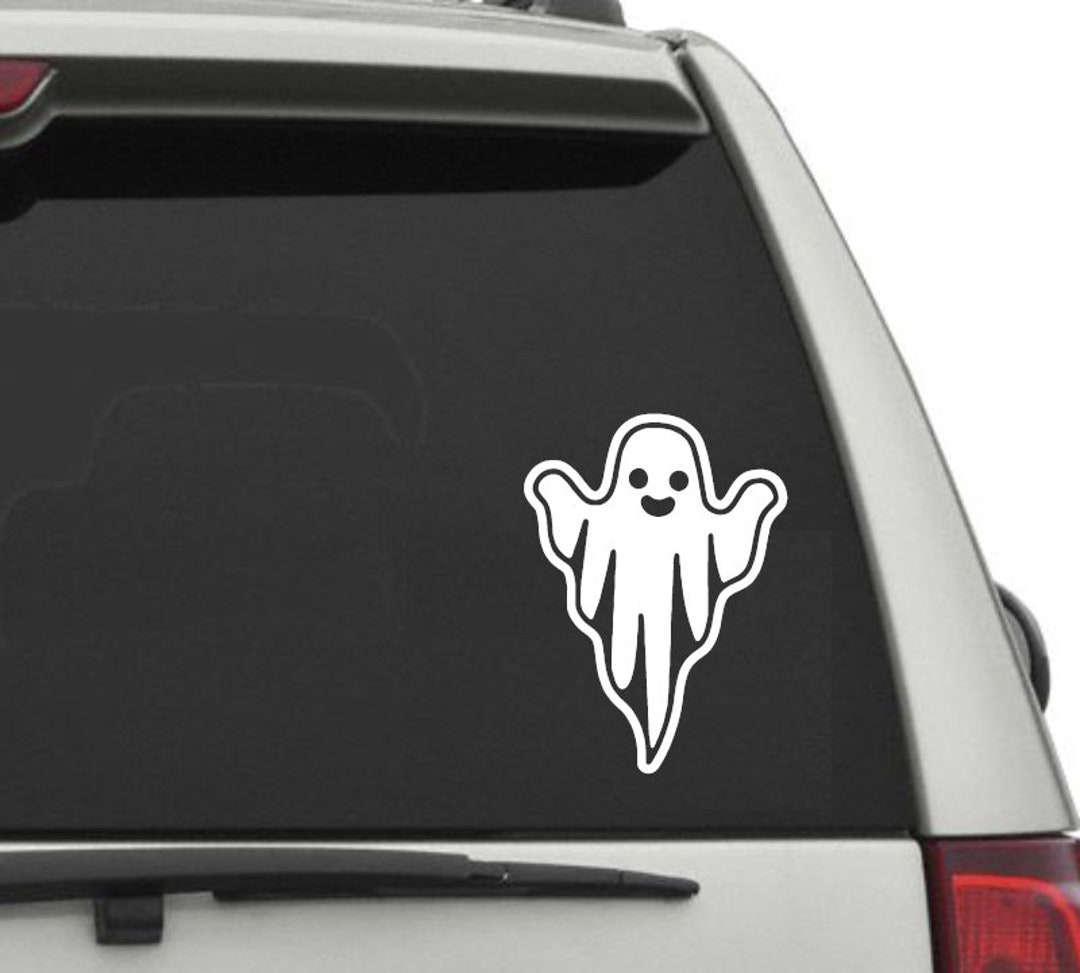 Classic Ghost Vinyl Decal - Etsy