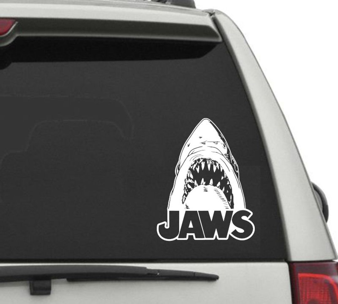 Shark Vinyl Decal - Etsy