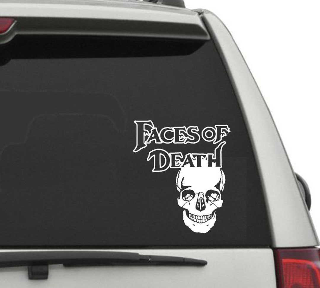 Faces of Death Vinyl Decal - Etsy