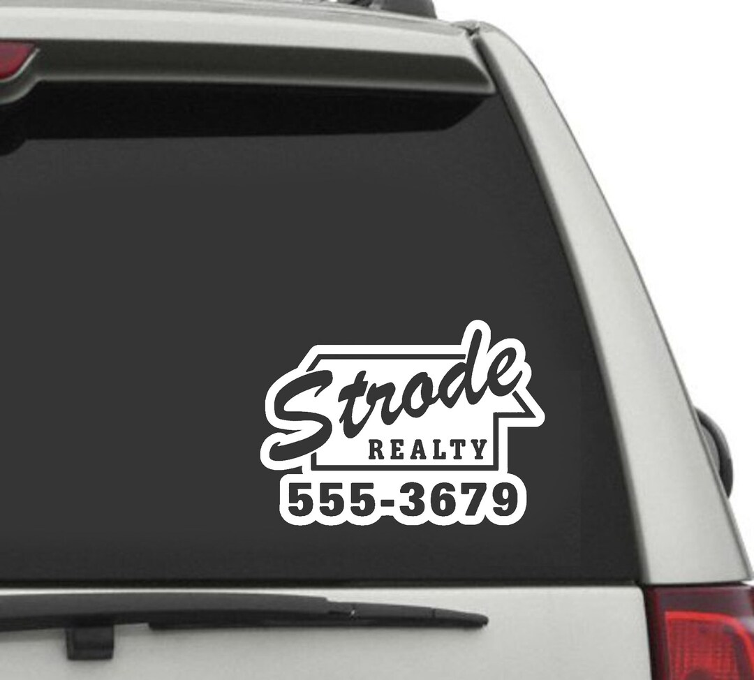 Strode Realty Vinyl Decal - Etsy