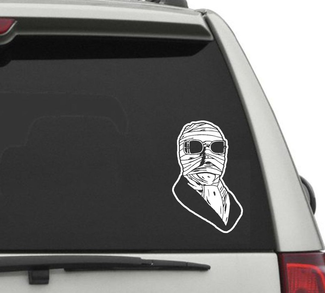 Invisible Man Vinyl Decal - Etsy
