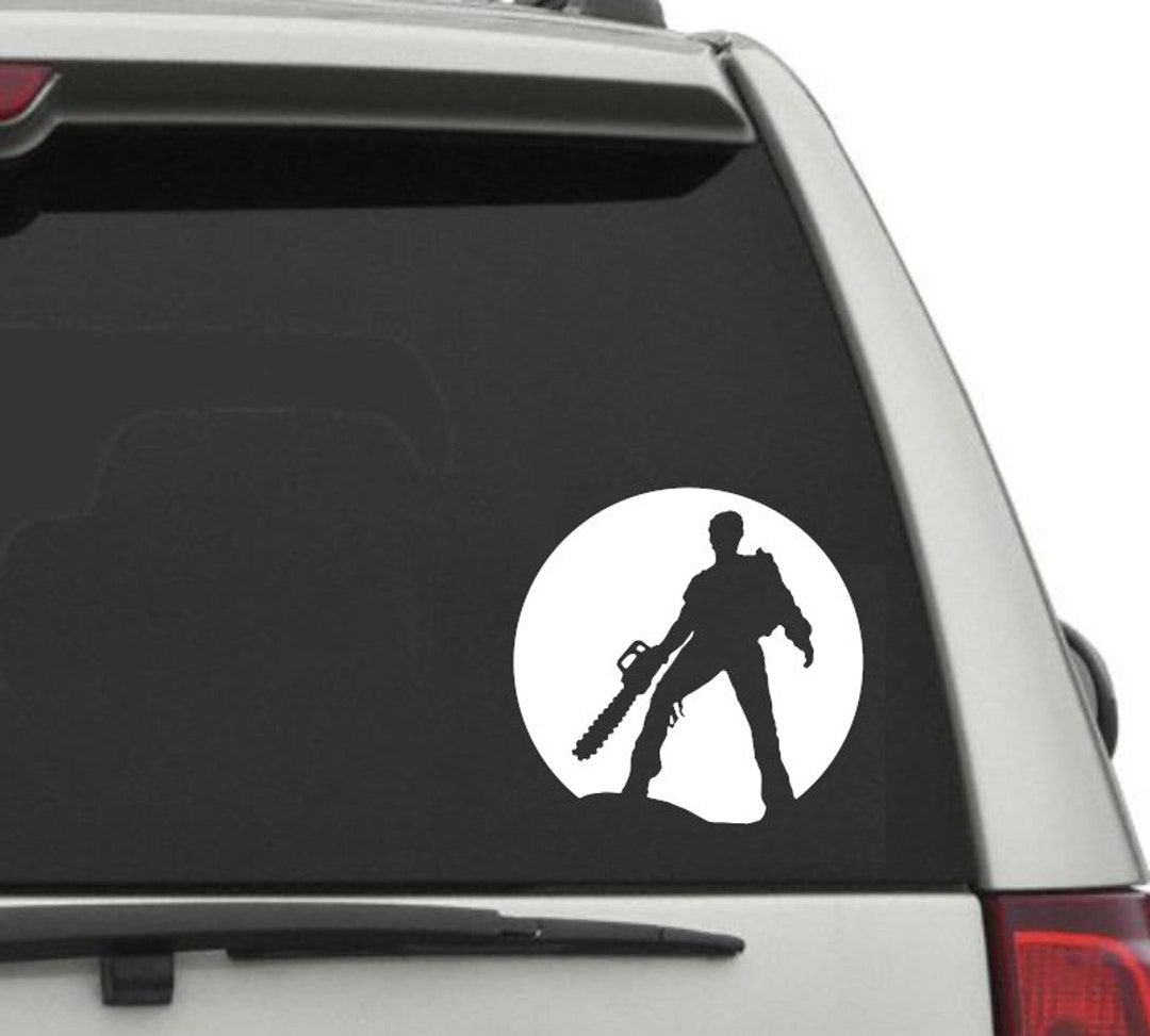 Ash Silhouette Vinyl Decal - Etsy