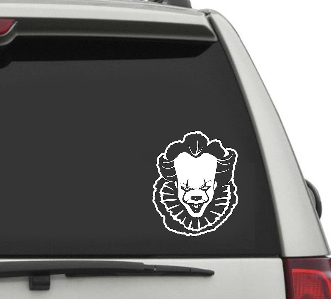 Pennywise Remake Vinyl Decal - Etsy