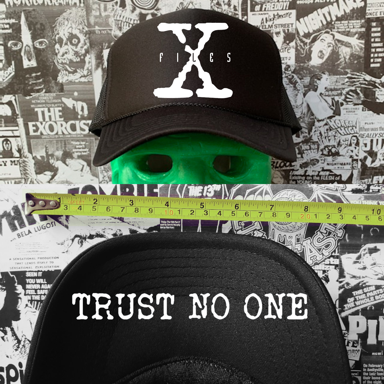 X Logo Flip Bill Trucker Hat - Etsy