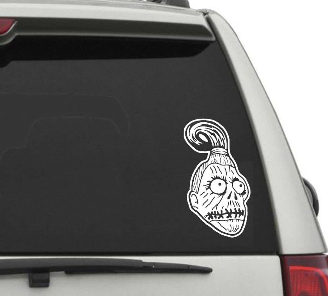 Betelgeuse "shrunken Head Man" Vinyl Decal - Etsy