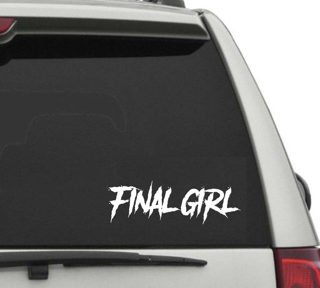 Final Girl Vinyl Decal - Etsy