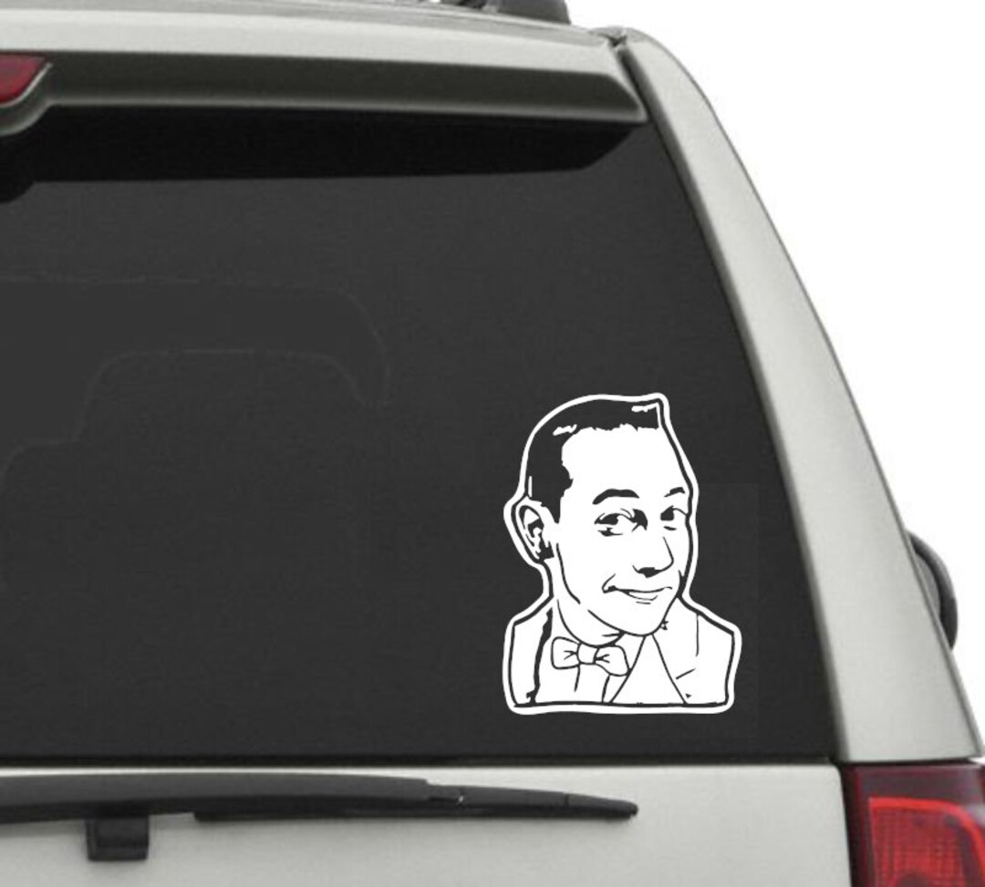 Peewee Vinyl Decal - Etsy