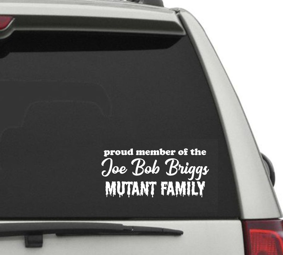 Joe Bob Mutant Family Vinyl Decal - Etsy