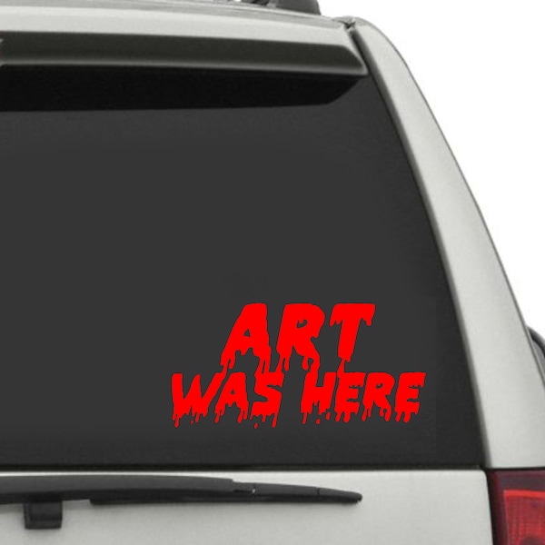 The Terrifier Decal Car - Etsy