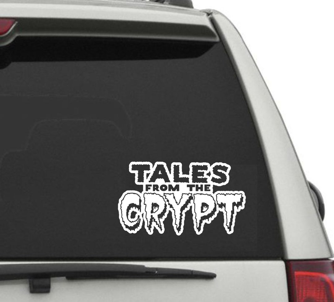Crypt Logo Vinyl Decal - Etsy