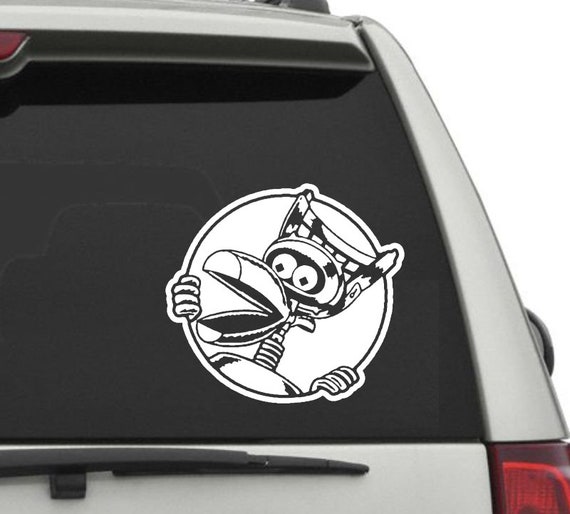 MST3K crow Vinyl Sticker | Etsy