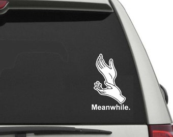 Twin Peaks Meanwhile Vinyl Sticker Decal - Etsy