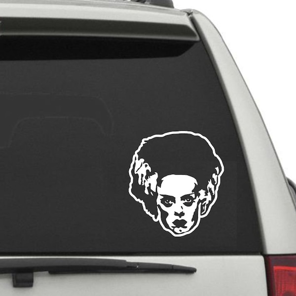 Vinyl Bride of Frankenstein Sticker - Etsy