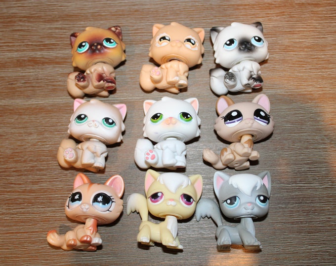 Pick-a-piece Lps Littlest Pet Shop Original and Authentic Cats A - Etsy
