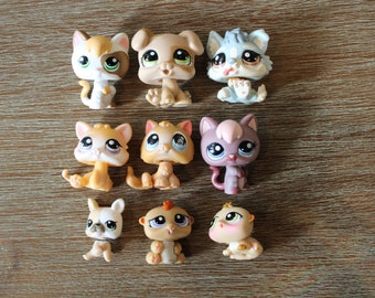 Littlest Pet Shop LPS Random Lot of 5 Pets With 6 - Etsy