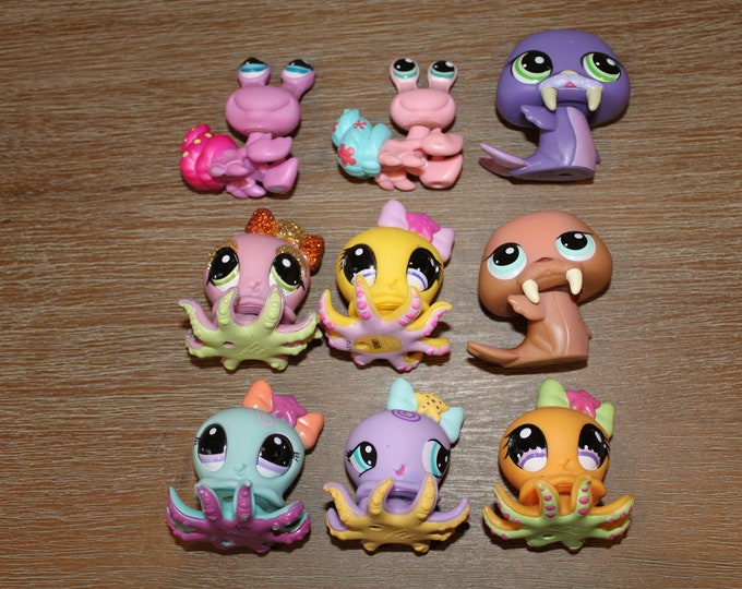 Sea creatures #7 Pick-a-piece lps littlest pet shop original and ...