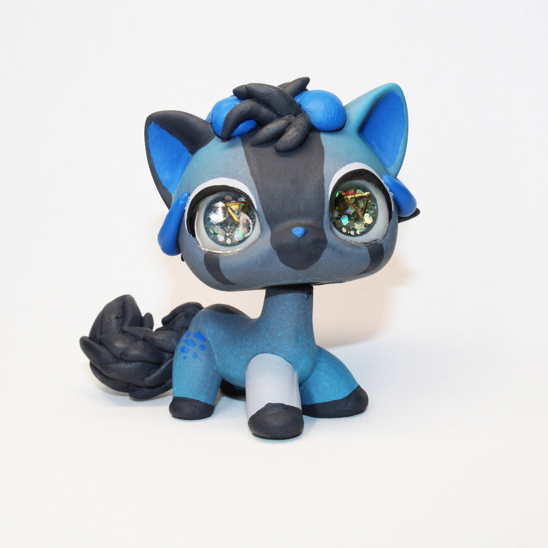 Lps Custom OOAK Horned Shorthair Cat Glass Eyes - Etsy