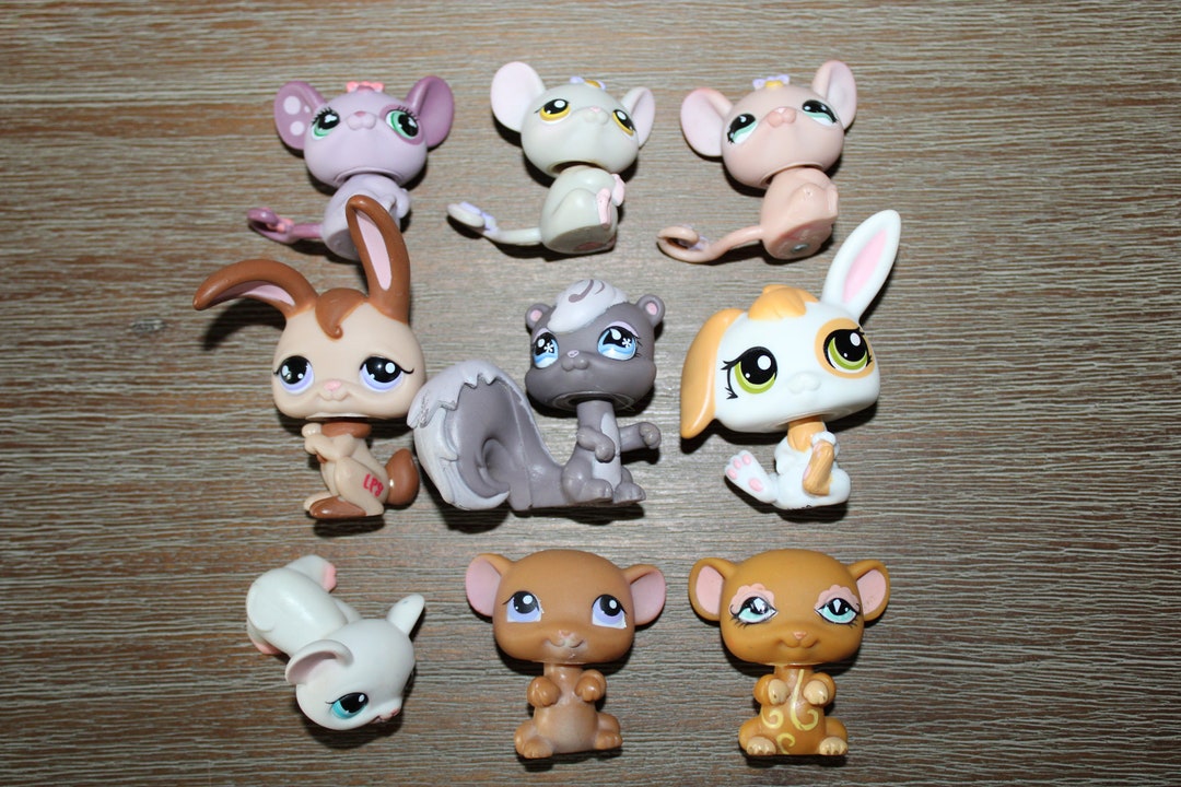 Pick-a-piece Lps Littlest Pet Shop Original and Authentic Rodents I - Etsy