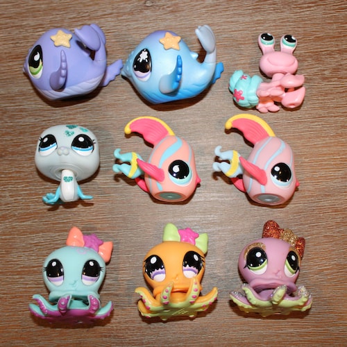 Sea creatures #7 Pick-a-piece lps littlest pet shop original and ...