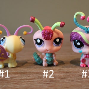 Pick-a-piece Lps Littlest Pet Shop Original and Authentic Bugs Aaaf - Etsy